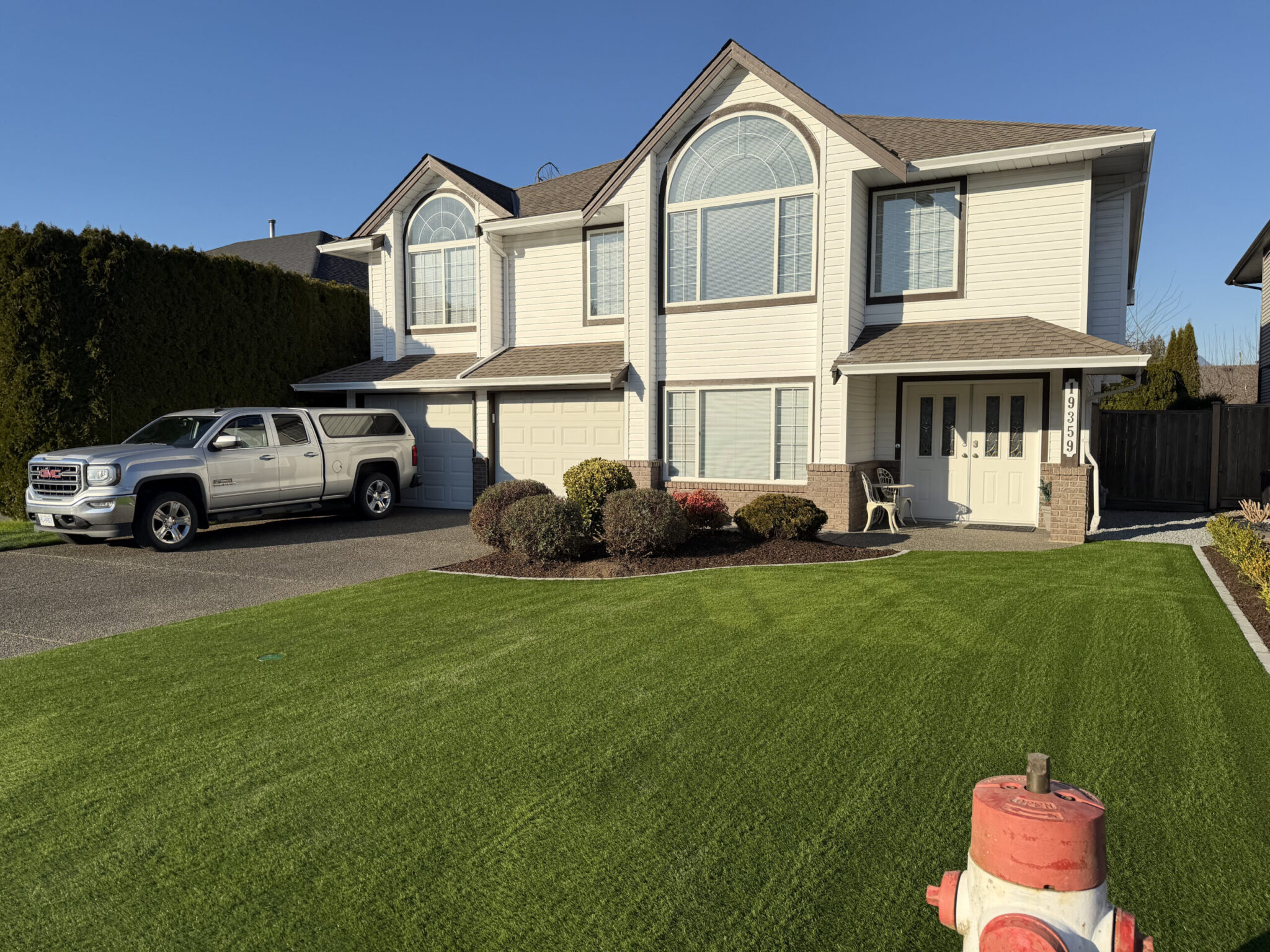 Front Yard Artificial Turf - New Rhodes Construction